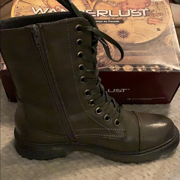 Wanderlust | Shoes | Wonderlust Ladies Lace Up Boot | Poshmark